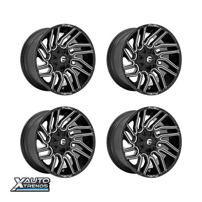Fuel Off-Road D773 Typhoon Gloss Black Milled 20X10 6X135/6X139.7 -18mm ...