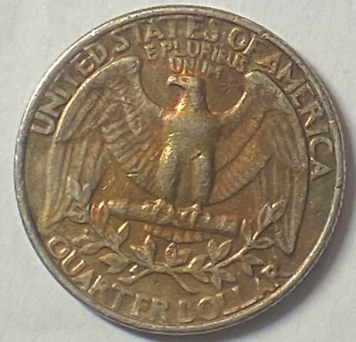 1985 P Quarter mint error - missing clad layer or sintered planchet | eBay