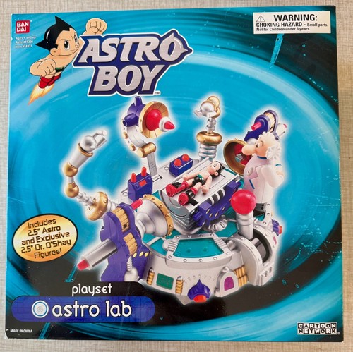 RARE! Astro Boy ASTRO LAB PLAYSET Mint in Beautiful Box! Bandai 2004 | eBay