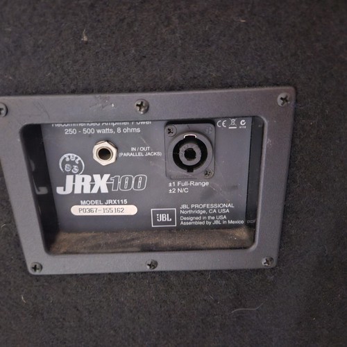 2x JBL JRX115 Two-Way Loudspeaker System [PAIR] Jrx-100 | eBay