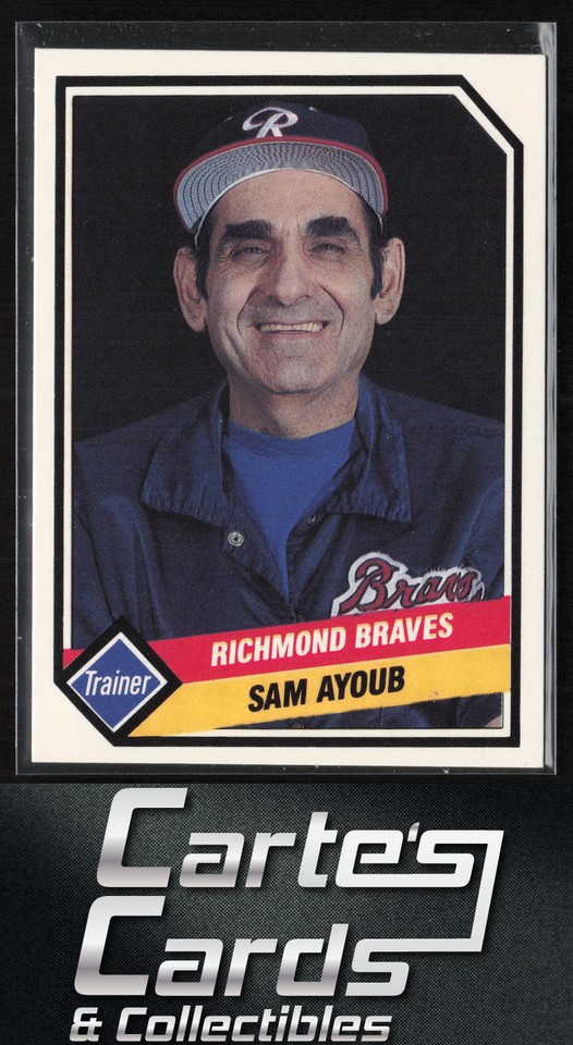 Sam Ayoub 1989 CMC Richmond Braves #14 Richmond Braves | eBay