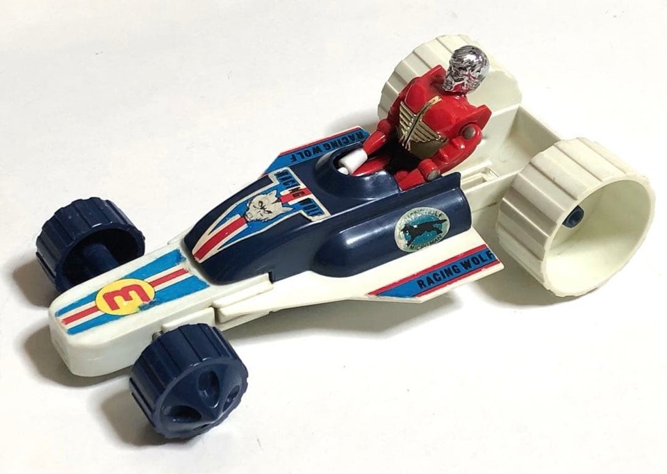 Microman Racing Car Set with Micro-Man Figure 1/Diaclone/Transformers ...