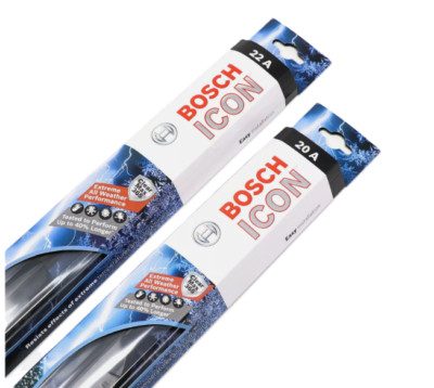 BOSCH ICON Wiper Blades 22A & 20A ( 22" & 20" ) for Toyota Tacoma 2016 ...