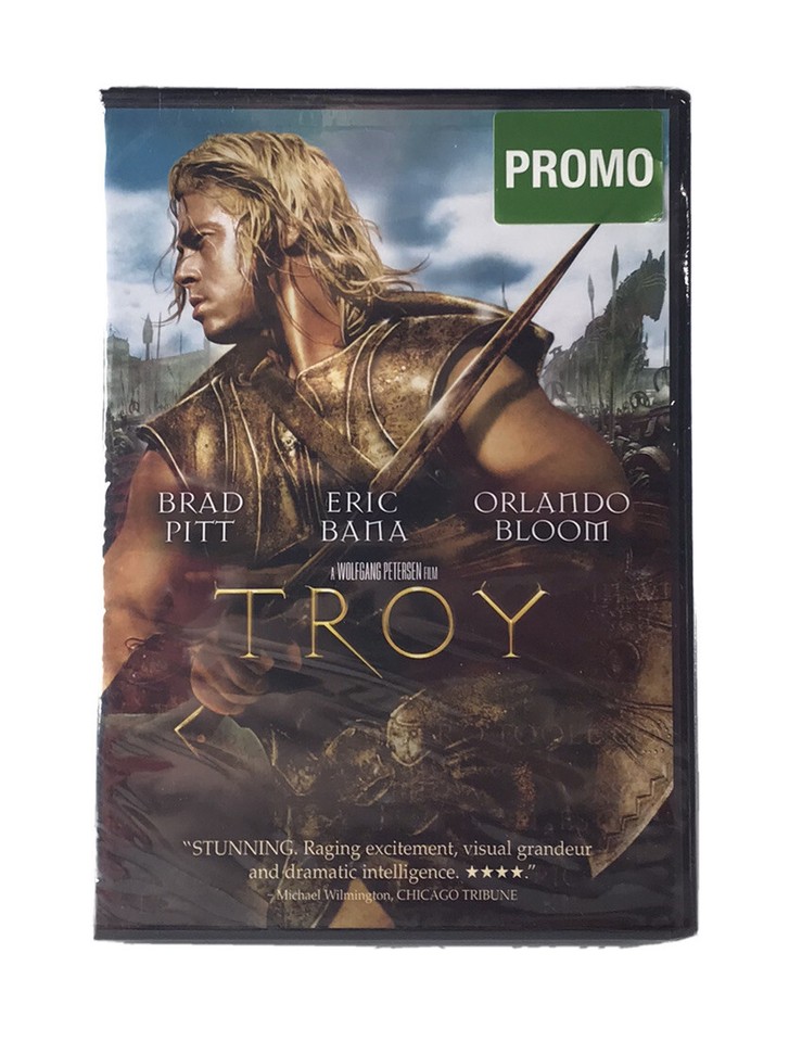 Troy DVD 2009 Brad Pitt Rated R Widescreen Version New Sealed ...