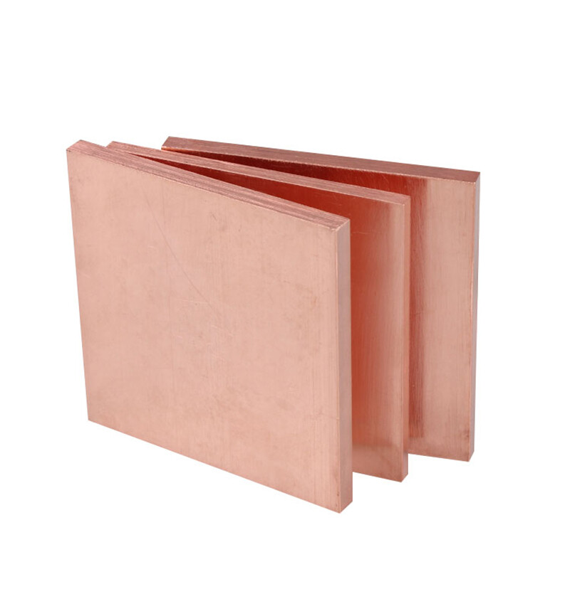 T2 Pure Copper Plate Sheet Metal Block Laser Cut Thick 1~6mm Length 100 ...