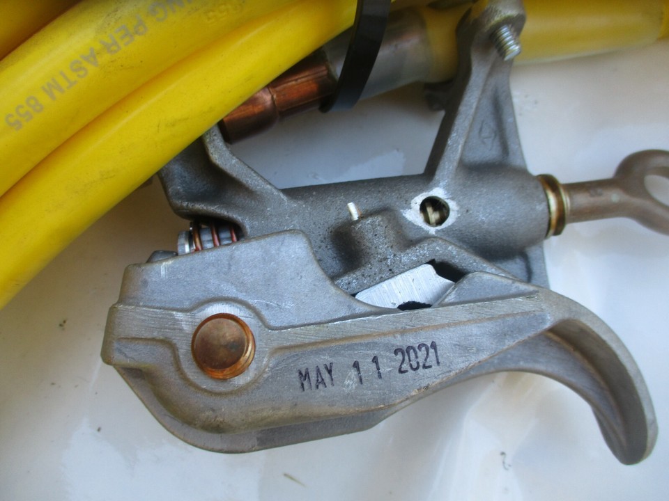 NEW 100' ALTEC LINEMAN ELECTRIC HIGH VOLTAGE GROUNDING CABLE JUMPER | eBay