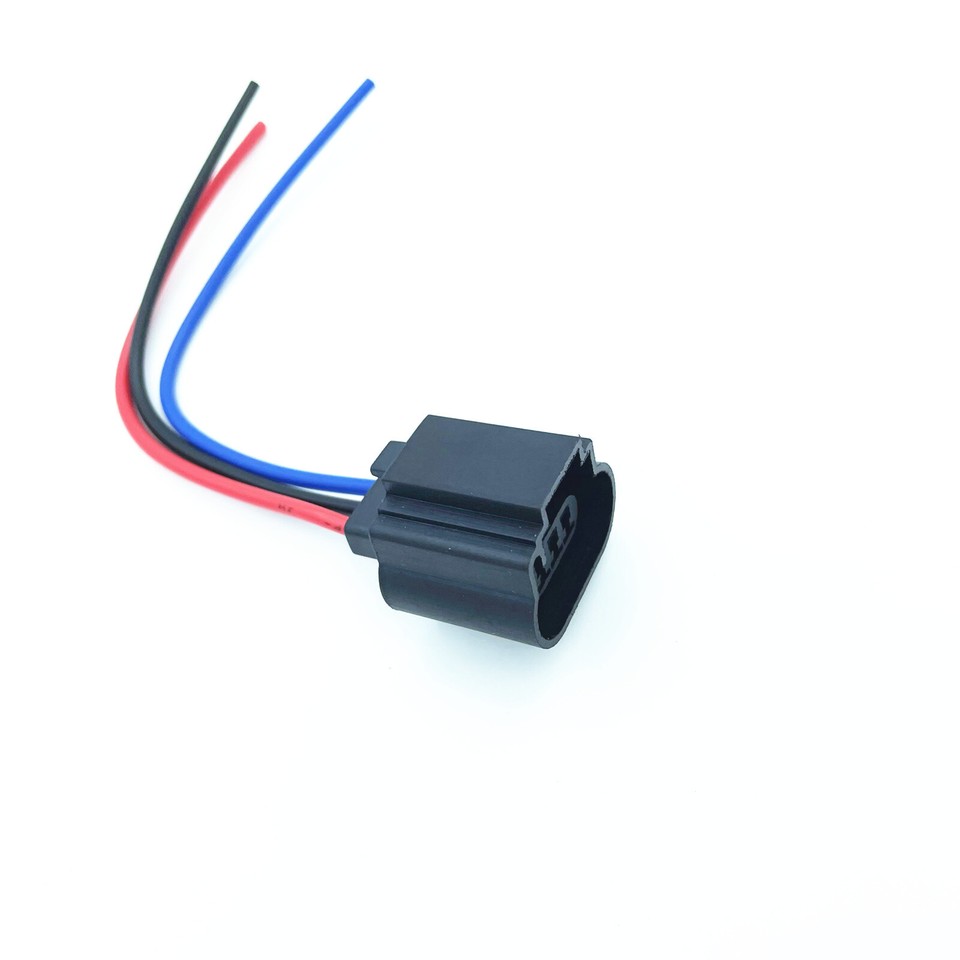 H13 9008 Female Socket Headlight Socket LED Plug Wire Harness Adapter ...