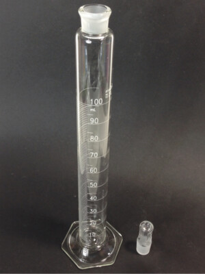 PYREX® 2982-100 Class B Graduated Mixing Cylinders with Stopper | eBay