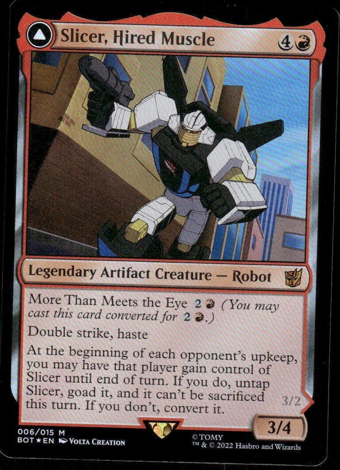 MTG Transformers Set Foil Commander EDH Double Sided | eBay