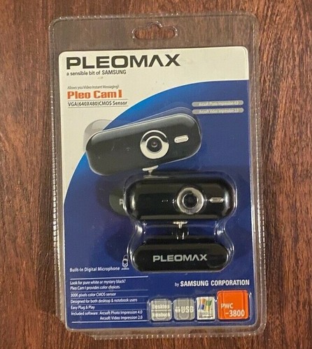Samsung Pleomax Pleo Cam I PWC-3800 Web Camera Series Specs | eBay