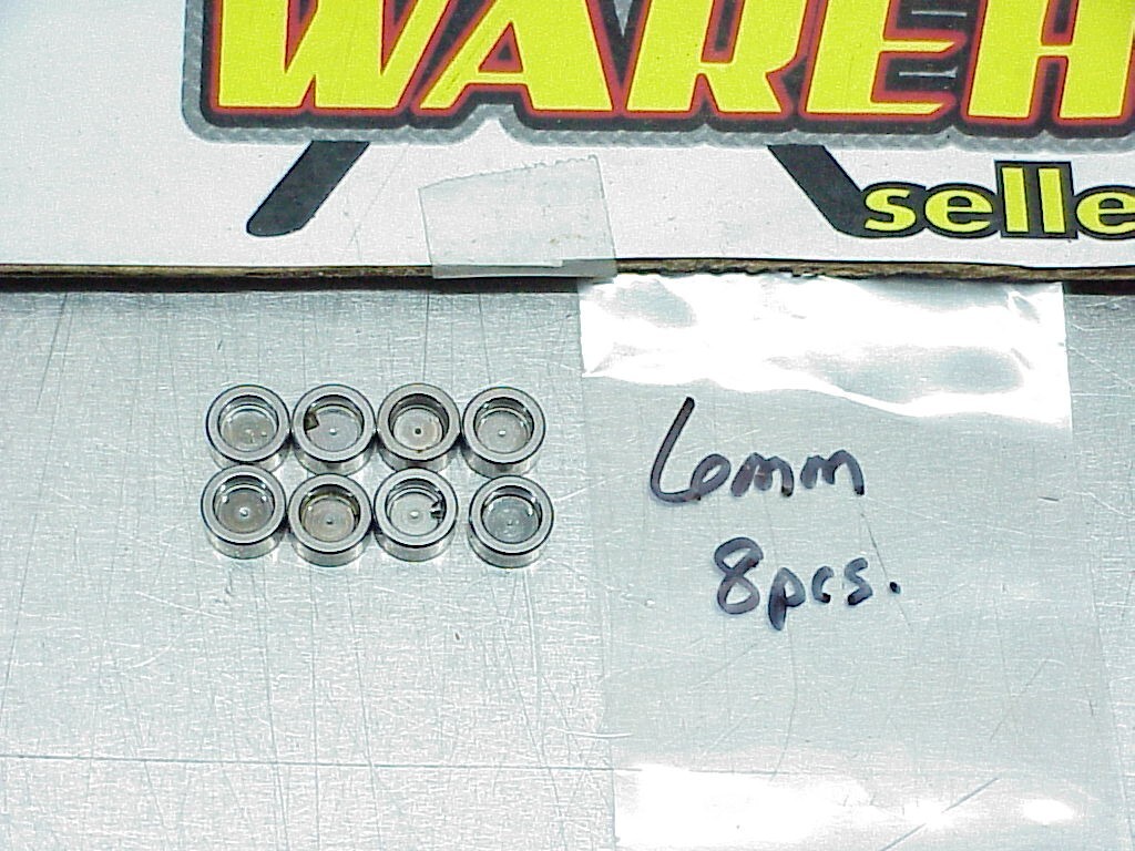 Set of 8 Lash Caps 6 mm Del West Xceldyne NASCAR Used for one race or ...