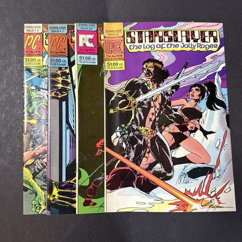 Pacific Comics Starslayer #2-3-4-5 Groo The Wanderer 1982 | eBay