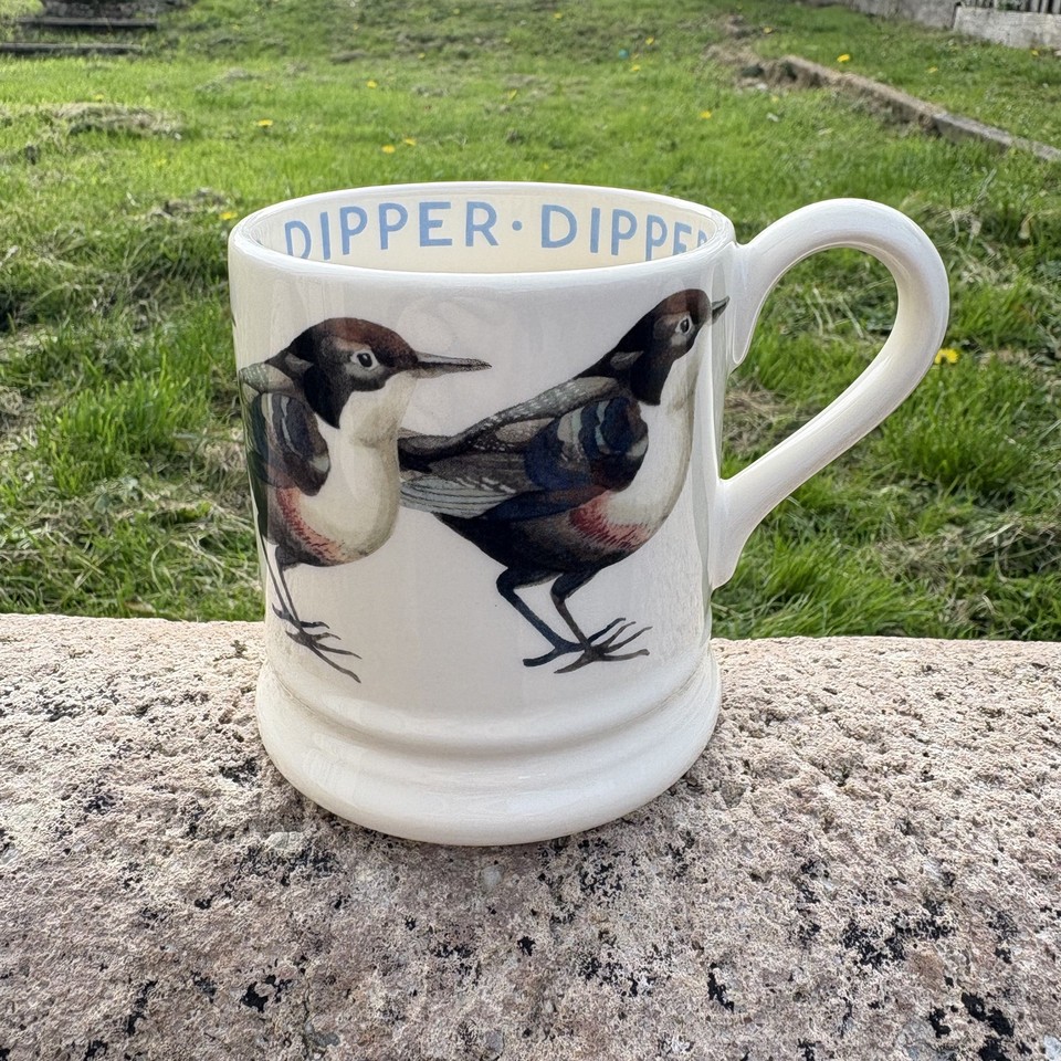 Emma Bridgewater Dipper Bird Half Pint Mug 1st Quality VGC | eBay