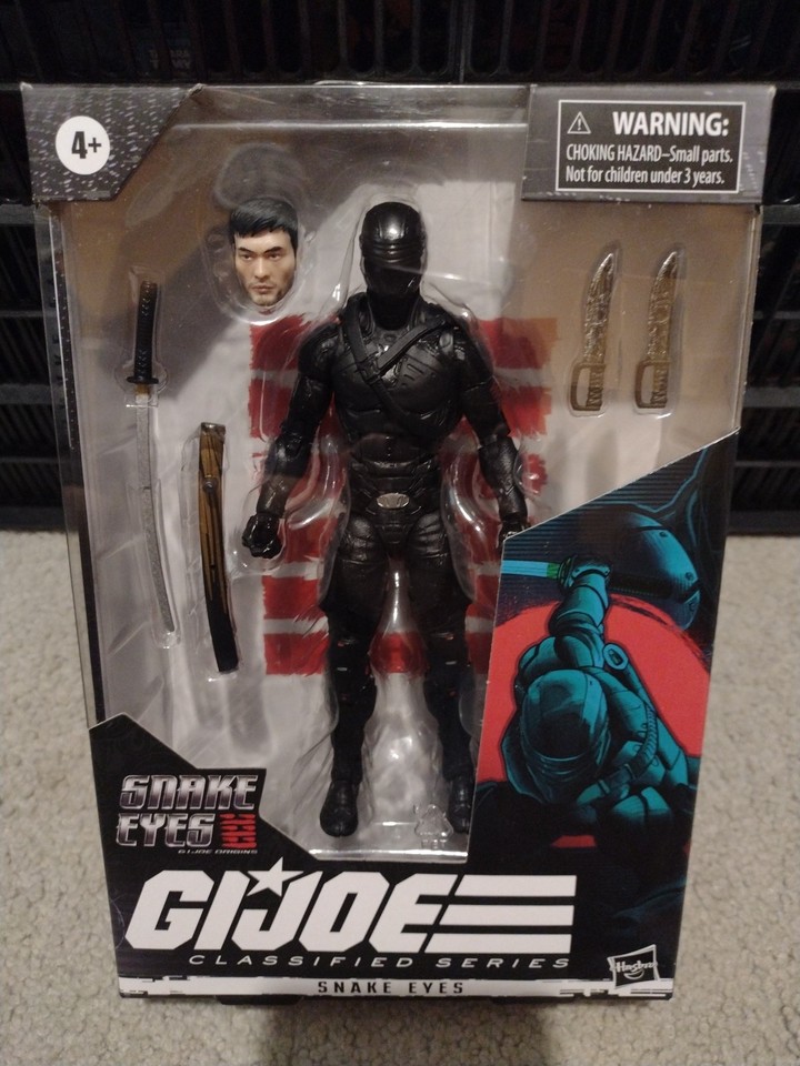 GI Joe Classified Series Snake Eyes Hasbro Action Figure New in ...