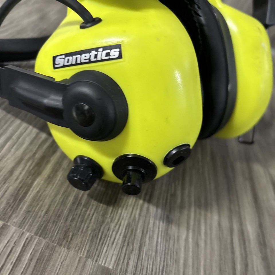 Sonetics APEX Series APX250 Wireless Neckband Headset Yellow #A3 | eBay