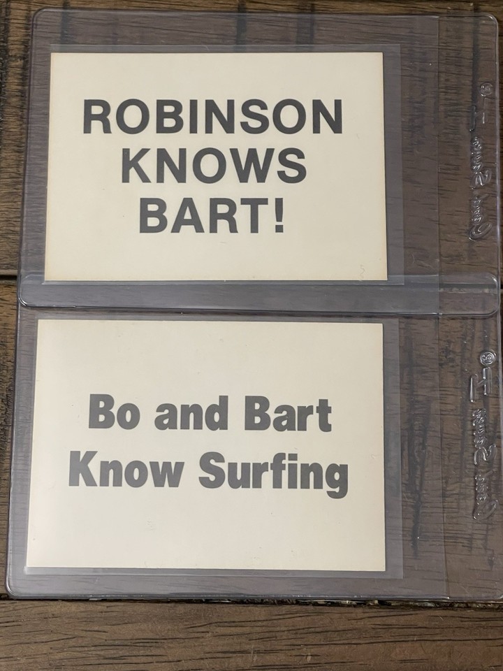 1997 Australia's Kellogg's The Simpsons Mega-Motion Set & 2 Bart Knows ...