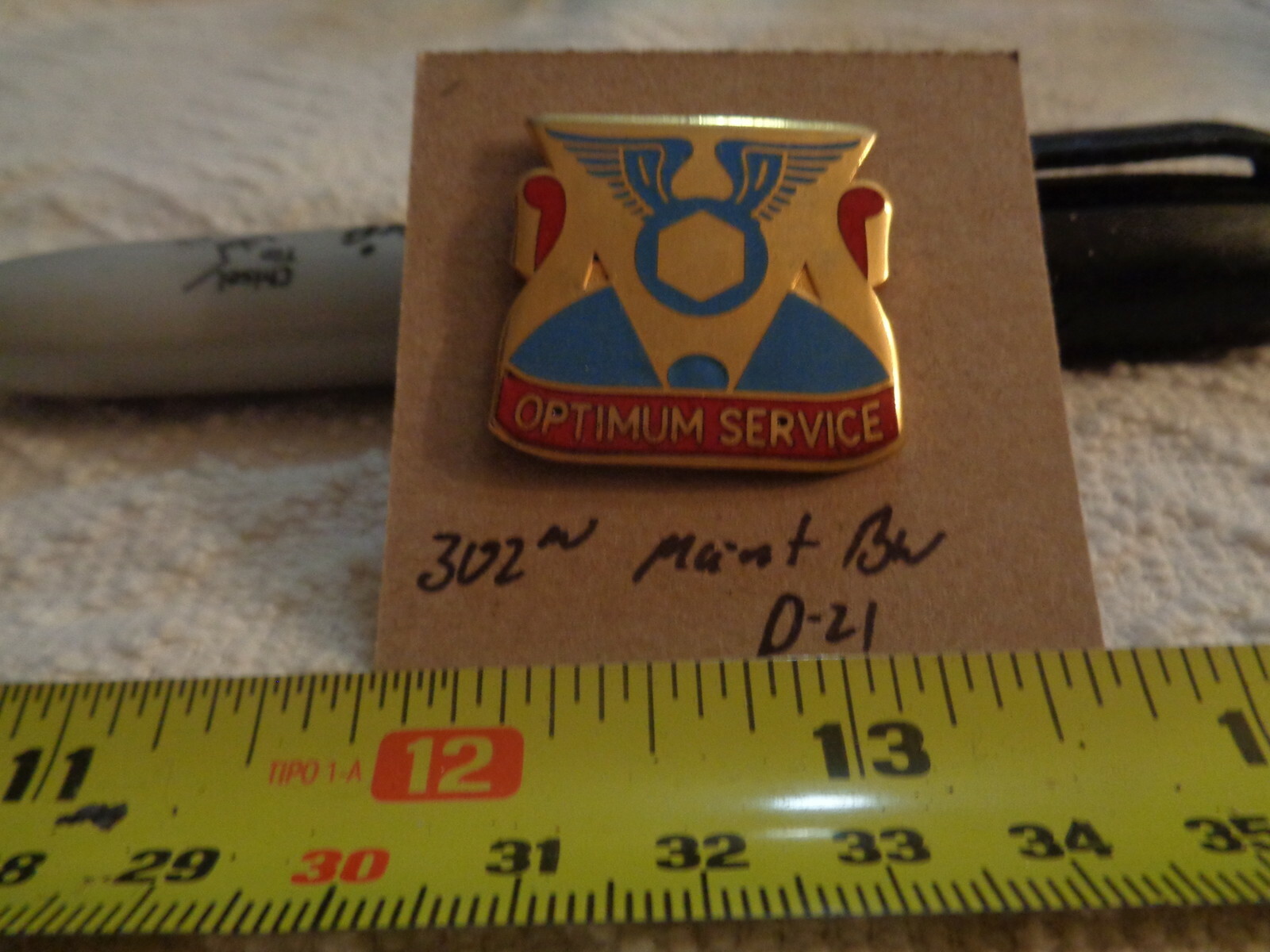 302nd Maintenance Battalion D-21 Unit Crest, DI, DUI (DRAW#S17) | eBay