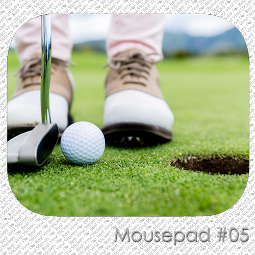 GOLF BALL SPORT COURSE COUNTRY CLUB HOLE CUSTOM MOUSE PAD MOUSEPAD (SM ...