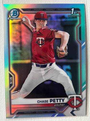 2021 Topps Chrome 1st Bowman ROOKIE #BDC-49 Chase Petty | eBay