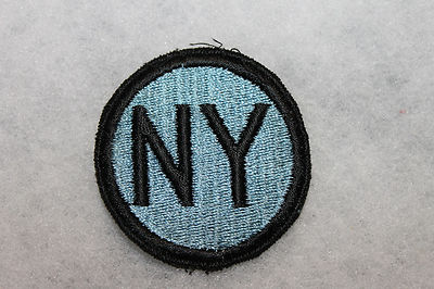 Original WW2 'N.Y.' New York State Guard Blue/Black Uniform Patch | eBay