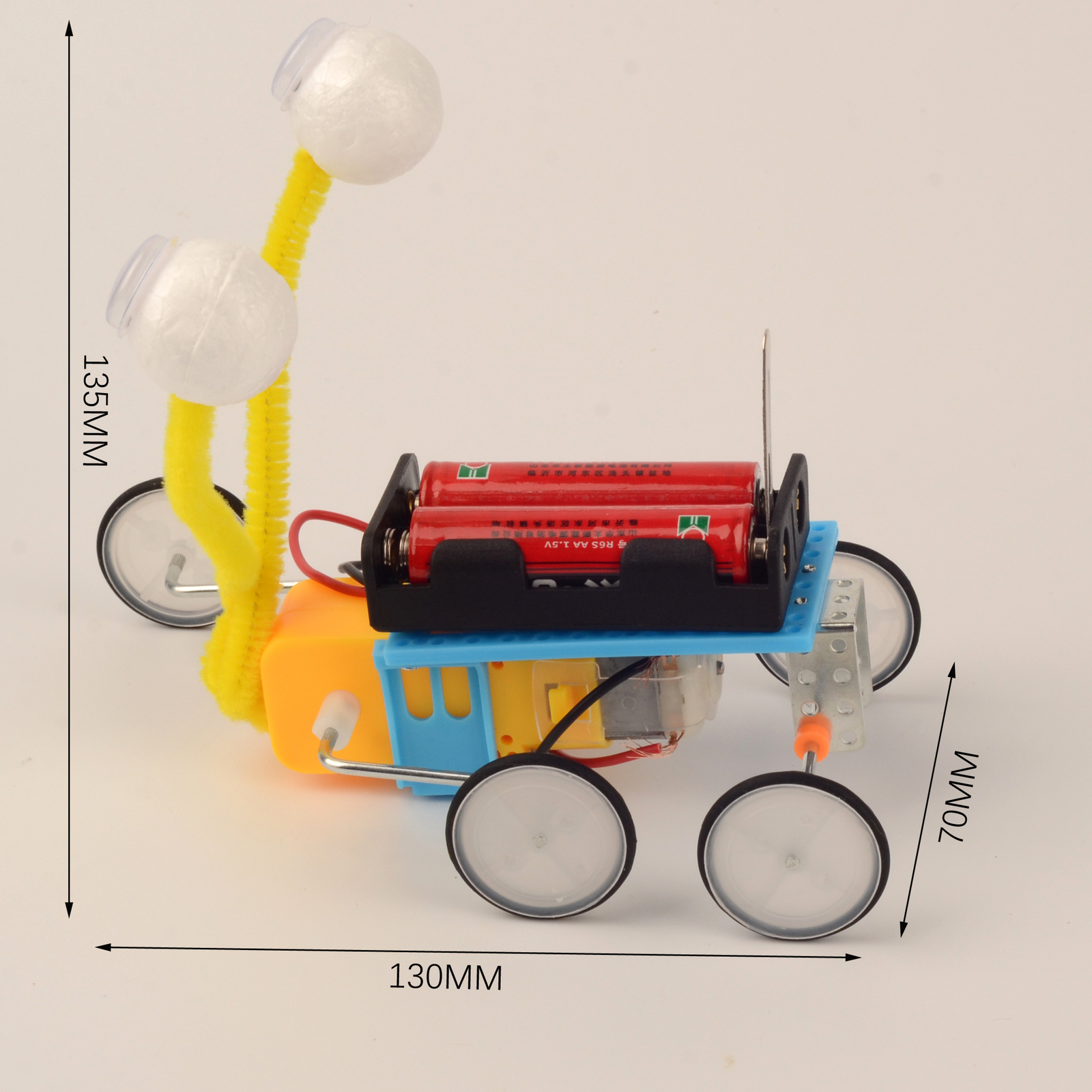 Kit DIY Bug Robot Assembly Educational Kits Science Building Set Gifts ...