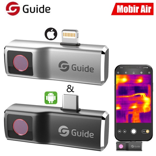 Guide Mobir Air Thermal Imaging Camera for Android Phone Type C IOS ...