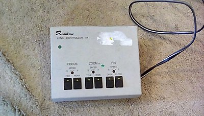 Rainbow Video CCTV Camera Lens Controller # A4 | eBay