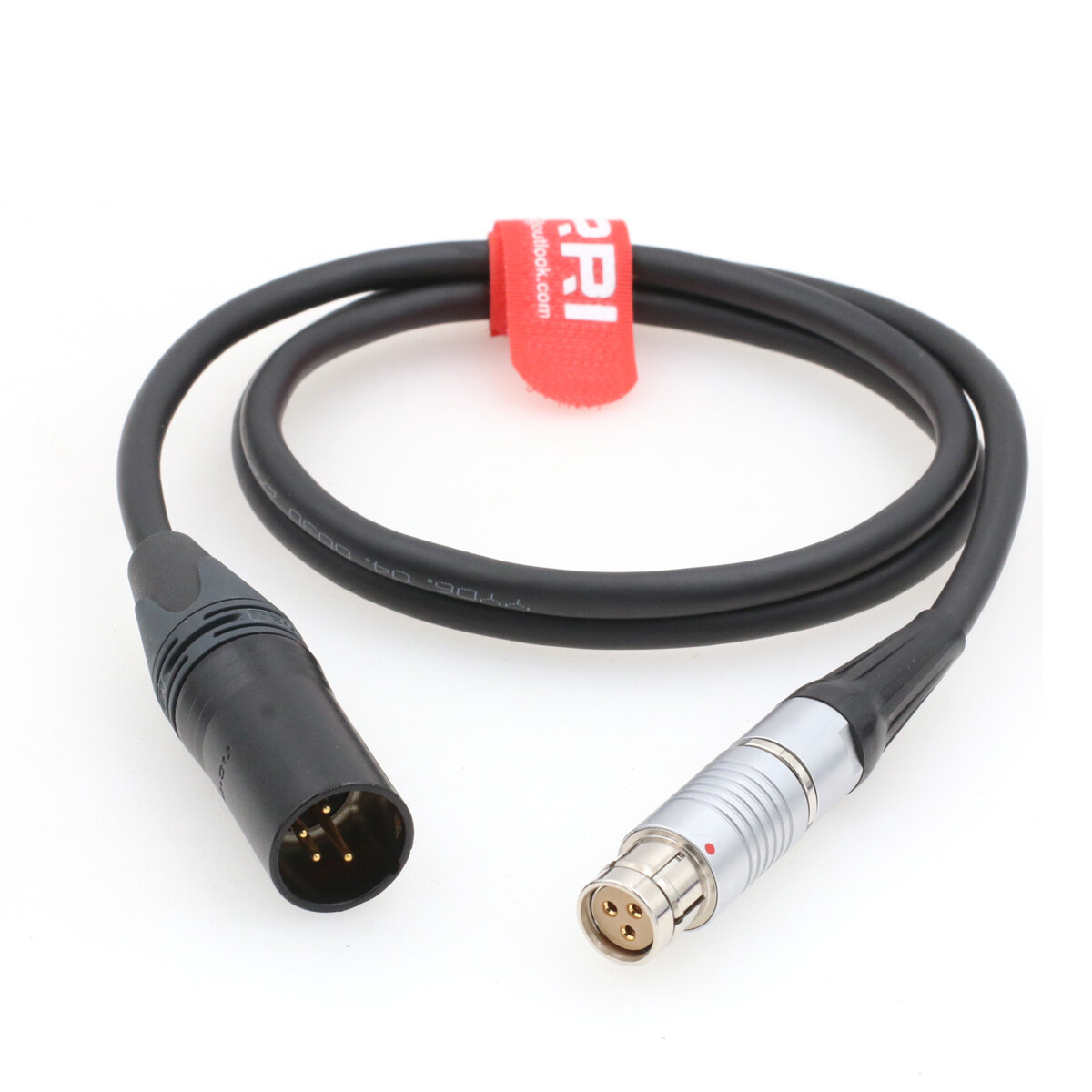 24 V Fischer 3-pin female to XLR 3pin male Power cable for Phantom Flex ...