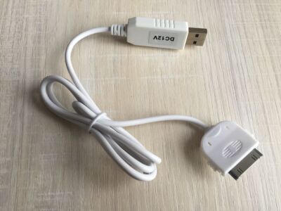 USB to 30 Pin Firewire Function Charging Cable Cord For iPod Classic ...