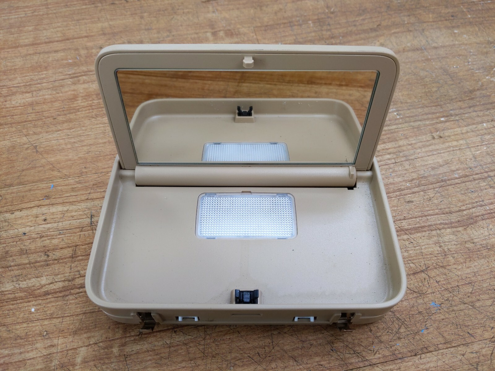 07-13 Mercedes W221 S450 S550 Rear Overhead Vanity Mirror 2218101817 ...