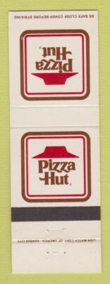 Matchbook Cover - Pizza Hut Restaurants | eBay