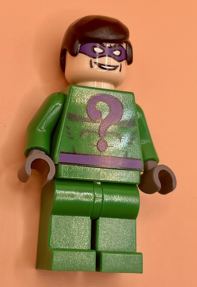 LEGO Batman 2006 The Riddler Minifigure (bat017) NEW from set 7785 | eBay