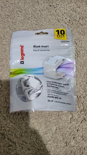 Legrand Blank Insert 10 Pack NEW | eBay