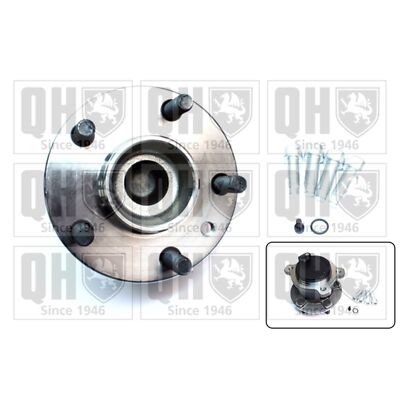 Wheel Bearing Kit For Ford Mondeo MK4 1.6 TDCi QH Rear 1500263 1570736 ...