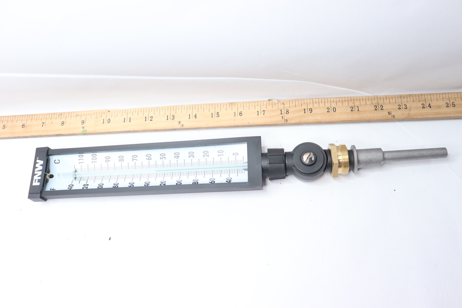 FNW Valve Adjustable Angle Thermometer 30-240f 9in for sale online | eBay