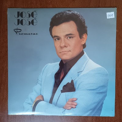 Jose Jose ‎– Promesas [1986] Vinyl LP Latin Pop Ballad Ariola Amantes ...