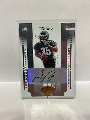 2004 Leaf Certified Materials #158 Bruce Perry AU RC | eBay