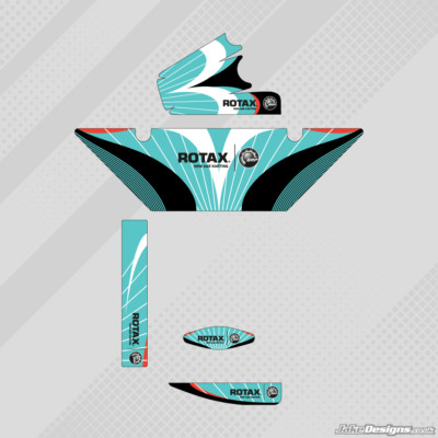 FORMULA K EUROPEAN STYLE ROTAX RADIATOR STICKER KIT - KARTING | eBay UK