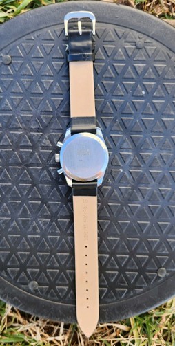 Vtg Rivalle Sport Chronograph Men's 36mm Watch 17J EB 8420-74 ...