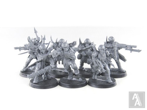 (2458) Traitor Guardsmen Squad Blackstone Traitor Guard Chaos Militarum ...