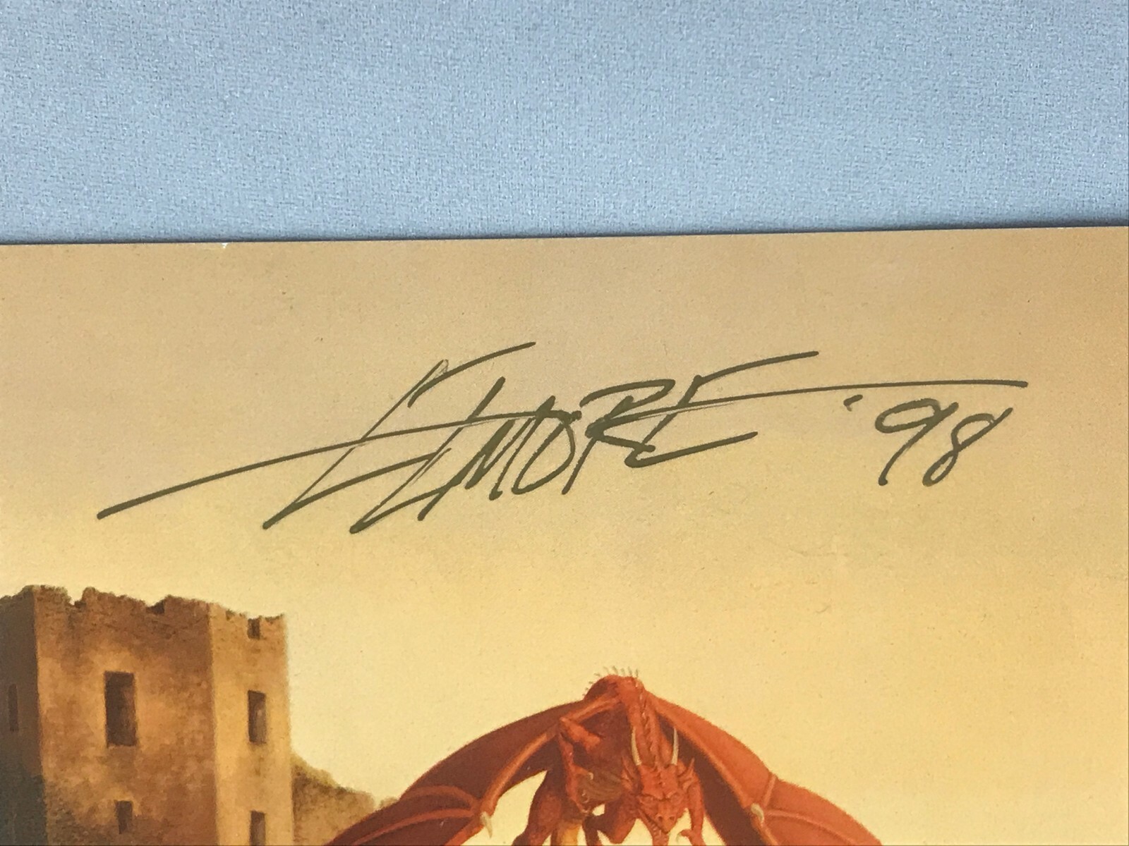 FPG THE ART OF TSR COLOSSAL CARDS 1995 Artist AUTOGRAPH CARD #10 by ...