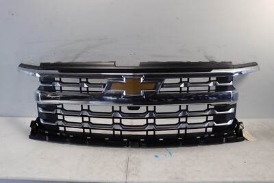 2022 2023 2024 CHEVROLET SILVERADO 1500 GRILLE CHROME OEM WITH CAMARA ...