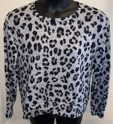 YMI Leopard Print Long Sleeve Top Size 1X | eBay