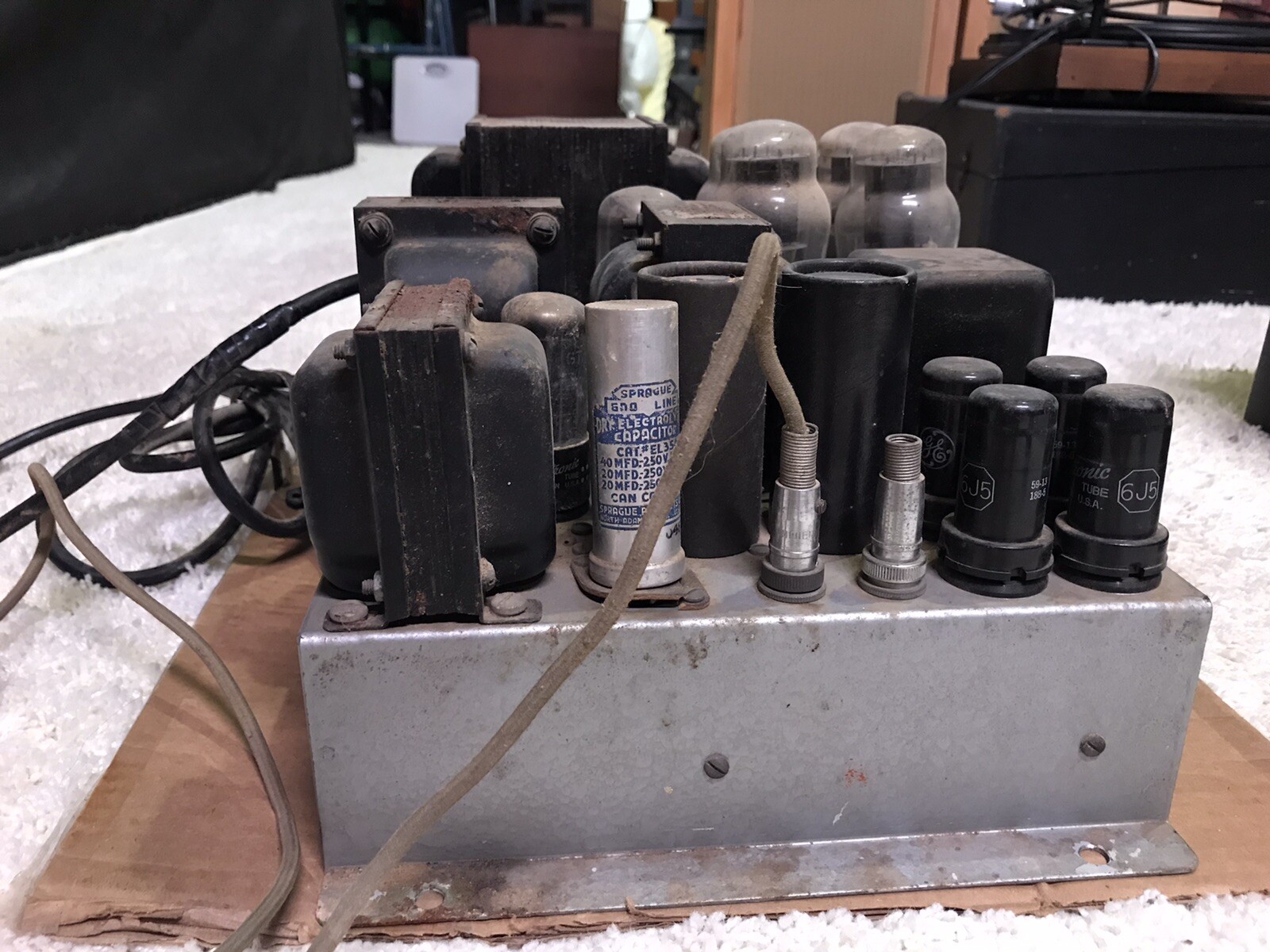 Capehart 414 Brook 2A3 amplifier for Western Electric 728b speaker