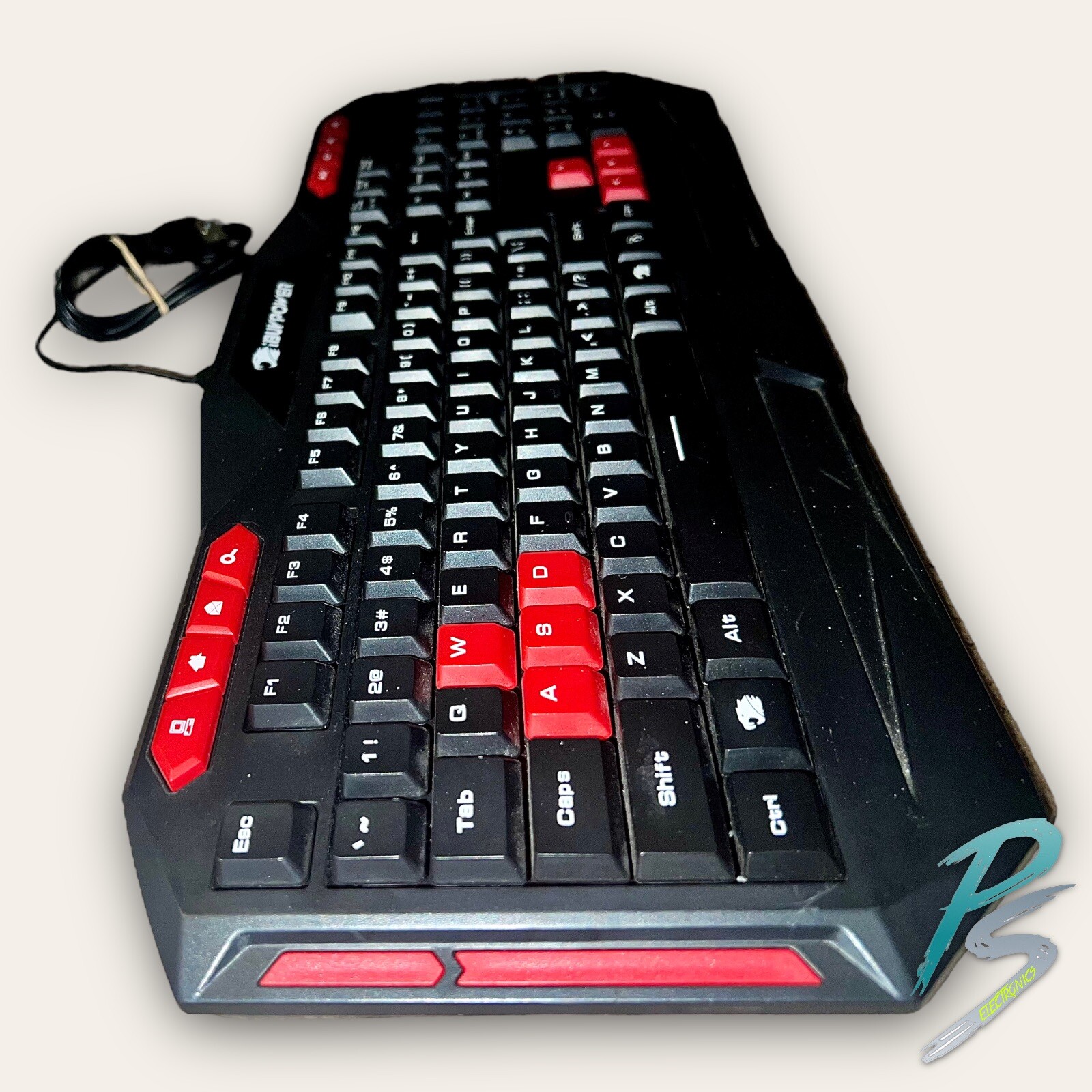 iBUYPOWER Ares E1 USB Wired Gaming Keyboard - Spill Resistant, Black ...