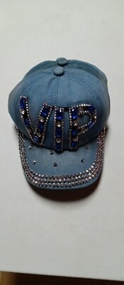 DESIGNER DELUX Hip Hop Custom VIP JEWELED PARTY CAP | eBay