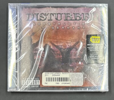 DISTURBED Indestructible in Germany Concert CD 2008 Reprise New Sealed | eBay