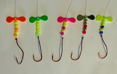 5 Suzies Spinners Slow Death Mayfly Rigs Variety Pack | eBay