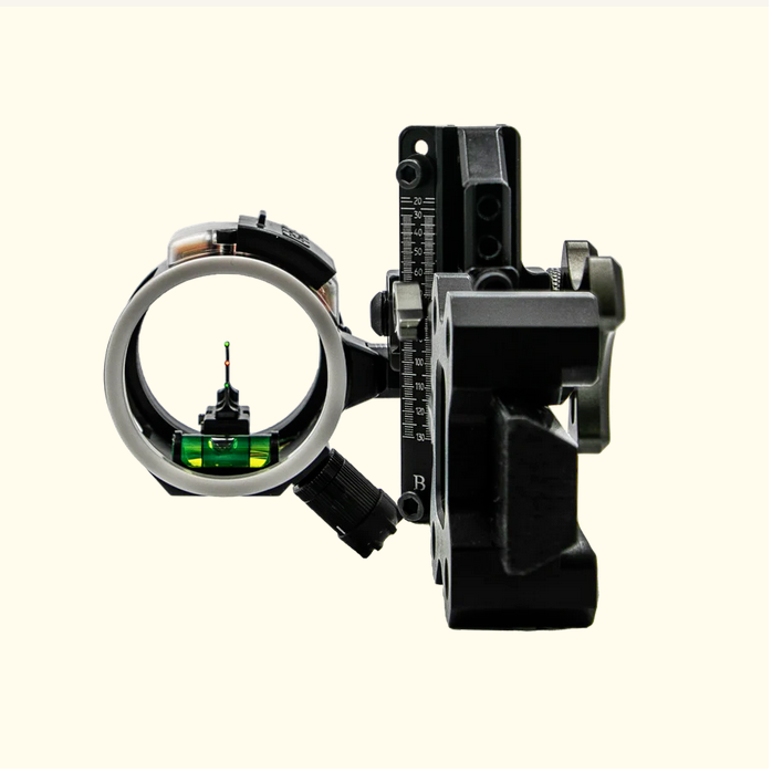 CBE TREK PRO MICRO 3V VERTICAL 3 PIN DOVETAIL BOW SIGHT w/ LIGHT .010 ...