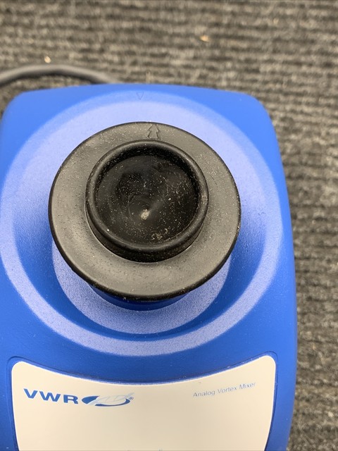 VWR 10153-838 Analog Vortex Mixer 300 to 3200 RPM Benchtop Lab ...